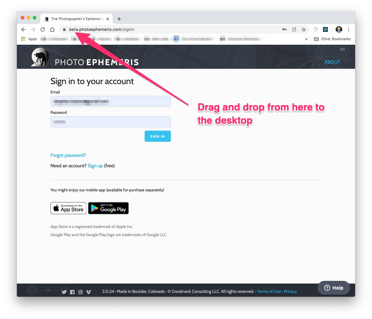 How can I create a desktop shortcut or bookmark? – Help Center
