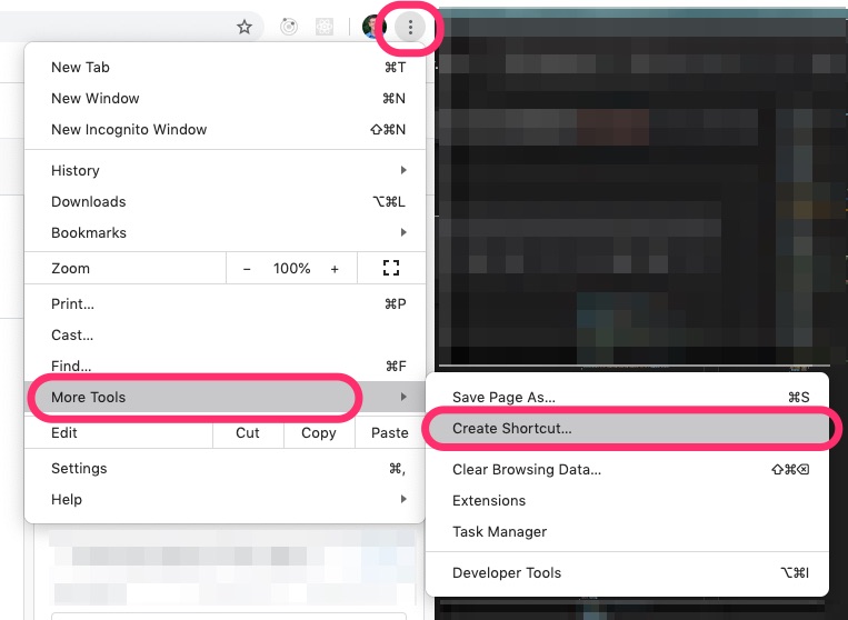 How can I create a desktop shortcut or bookmark? – Help Center
